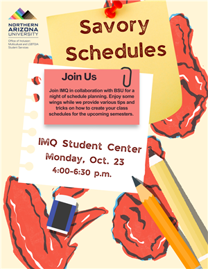 NAU Events - Savory Schedules