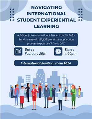 NAU Events - Navigating International Student Experiential Learning