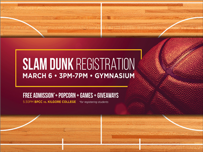 BPCC Events Calendar - Slam Dunk Registration