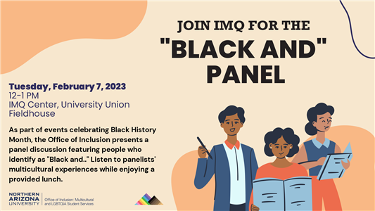 NAU Events - "Black and" Panel