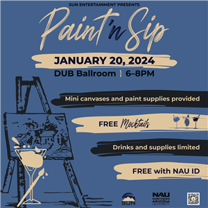 NAU Events - SUN Paint 'n Sip