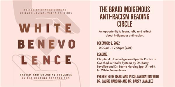 Health Sciences - BRAID Indigenous Anti-Racism Reading Circle: White ...