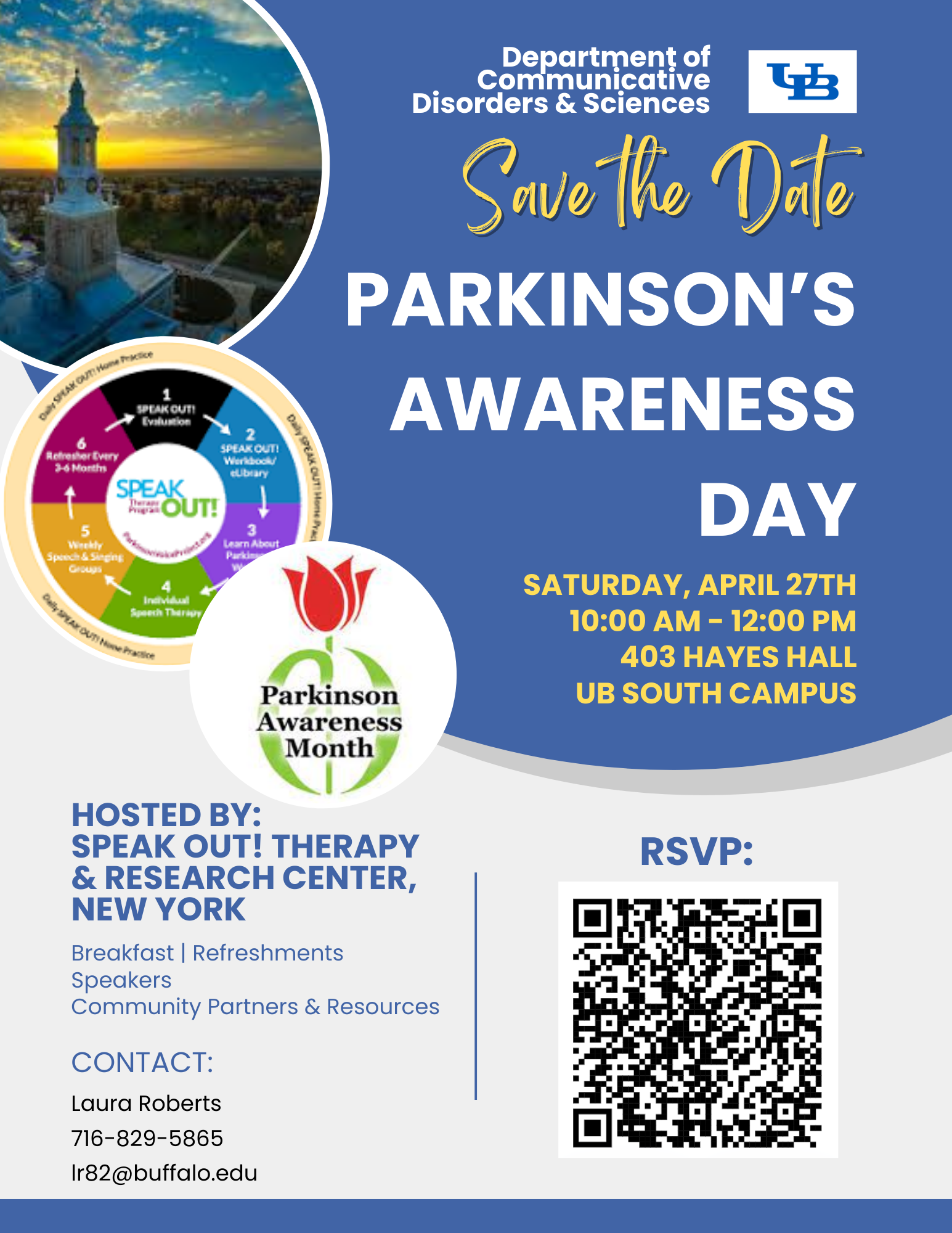 UB Events Calendar - Parkinson's Awareness Night