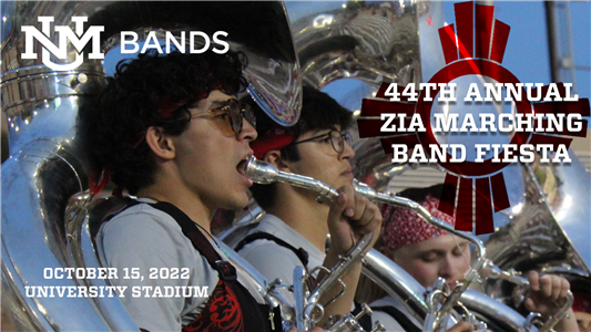 UNM Events Calendar - Zia Marching Band Fiesta