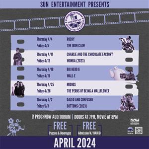 NAU Events - Prochnow Movie Series: Charlie and the Chocolate Factory ...