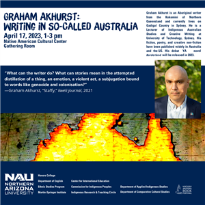 NAU Events - Graham Akhurst: Writing in so-called Australia