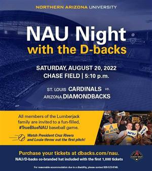 NAU Events - NAU Night with the D-Backs