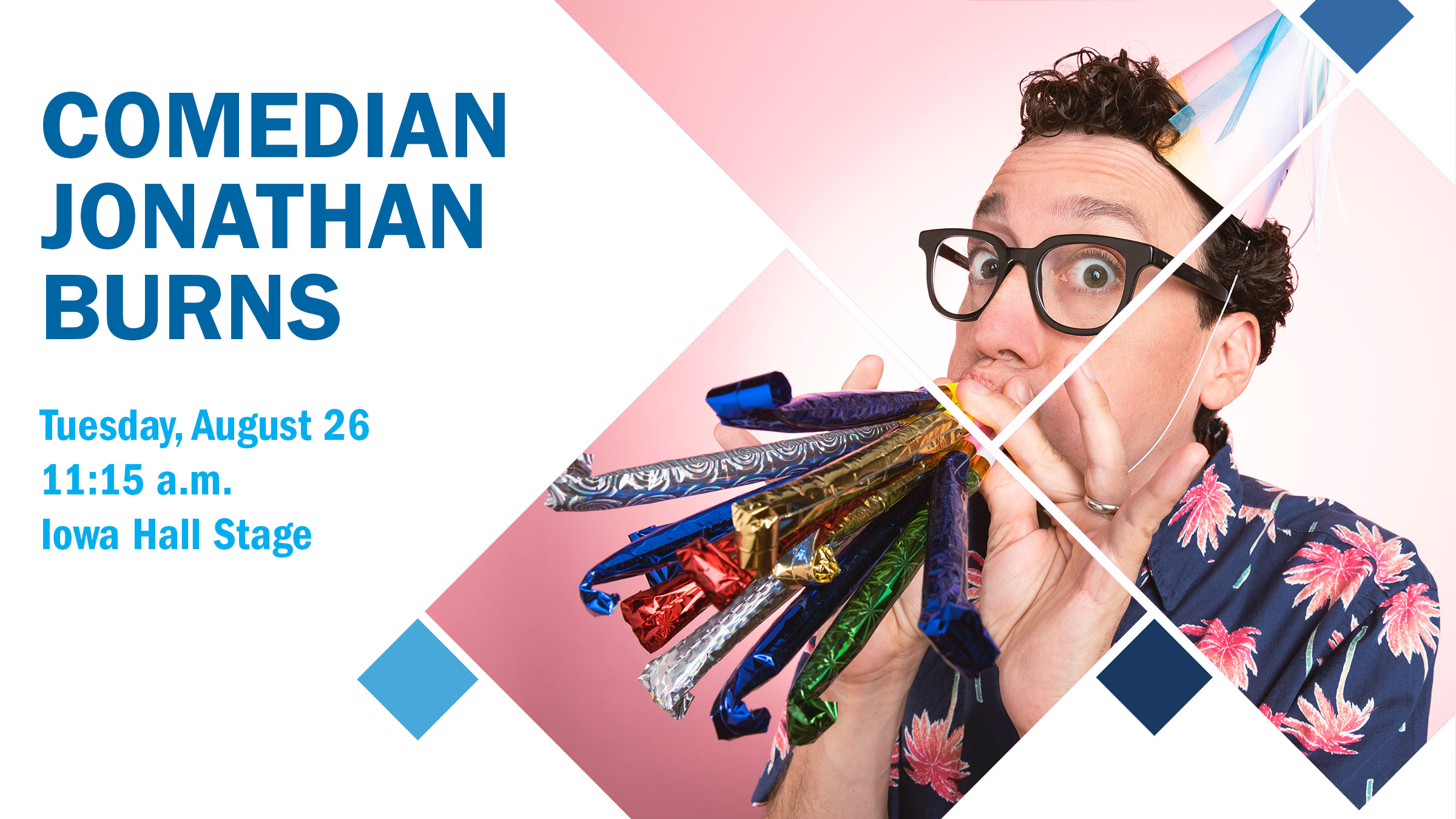 Kirkwood Events - Comedian Jonathan Burns