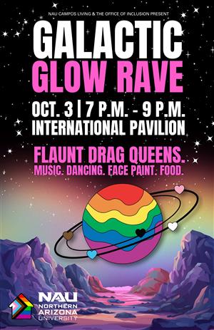 NAU Events - Galactic Glow Rave