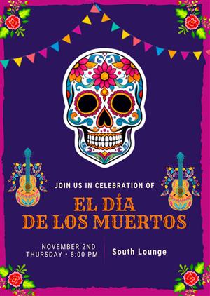 Albright College - Hispanic Culture Club Dia De Los Muertos Celebration