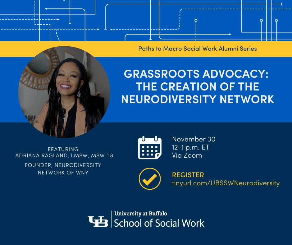 UB Events Calendar - Grassroots Advocacy: The Creation of the ...