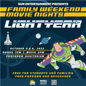 NAU Events - Family Weekend Movie: LIGHTYEAR
