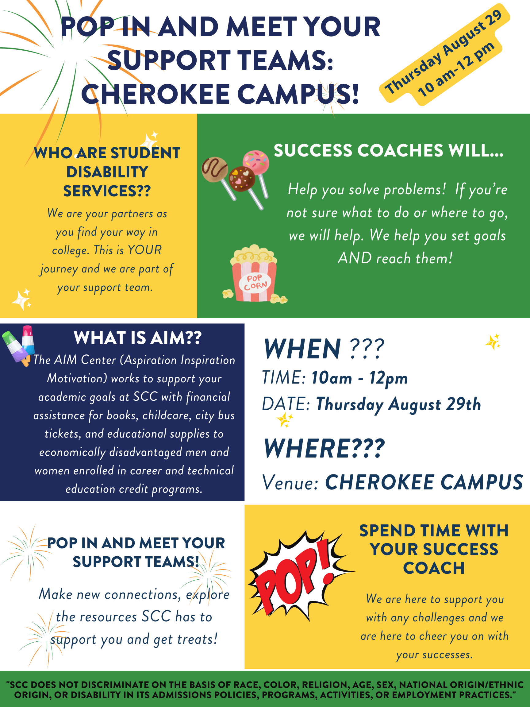 Spartanburg Community College - Pop in and Meet your Success Team ...