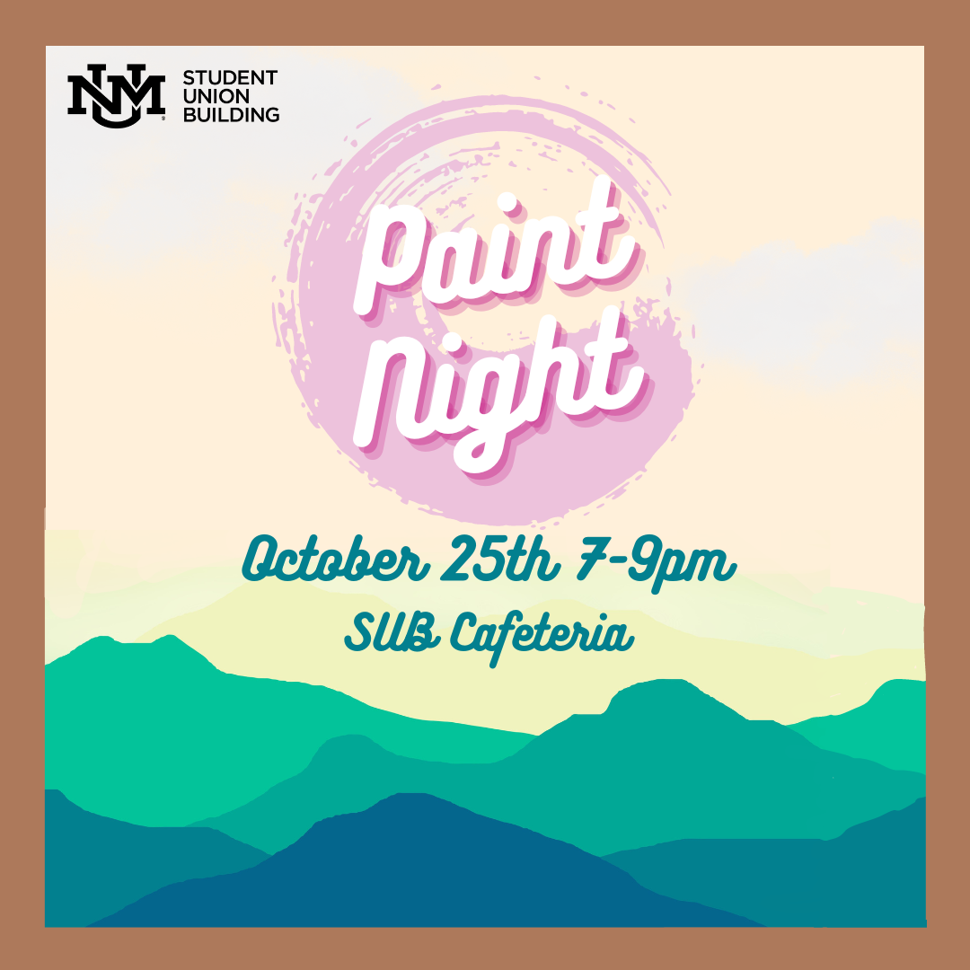 UNM Events Calendar - Paint Night