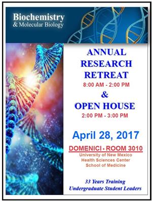 UNM Health Sciences - Biochemistry Molecular Biology Annual Research ...