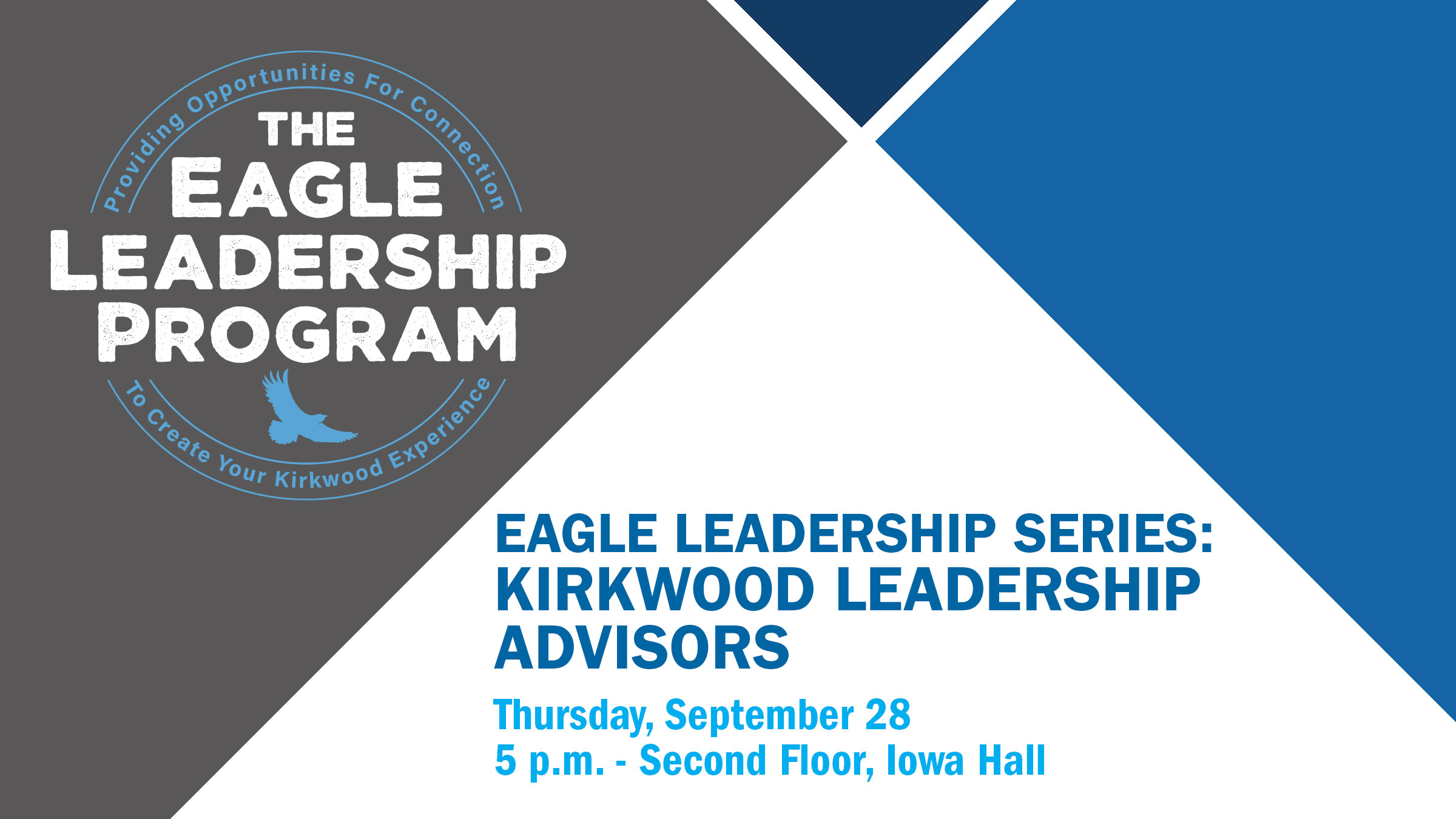 Kirkwood Events - Eagle Leadership Series: Leadership Advisors