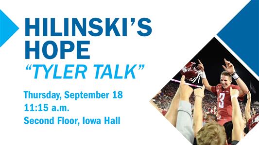 Kirkwood Events - Hilinski's Hope: "Tyler Talk"