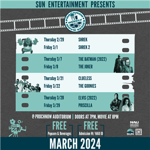 NAU Events - Prochnow Movie Series: Shrek Weekend