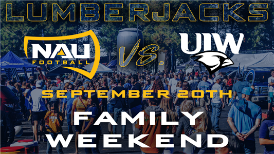 NAU Events - NAU Football vs. Incarnate Word - Family Weekend