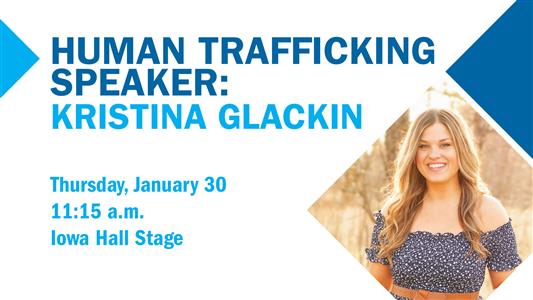 Kirkwood Events - Human Trafficking Speaker: Kristina Glackin