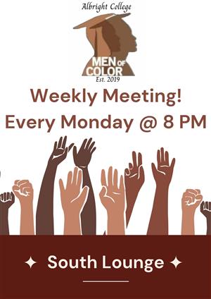 Albright College - Men of Color Weekly Meeting