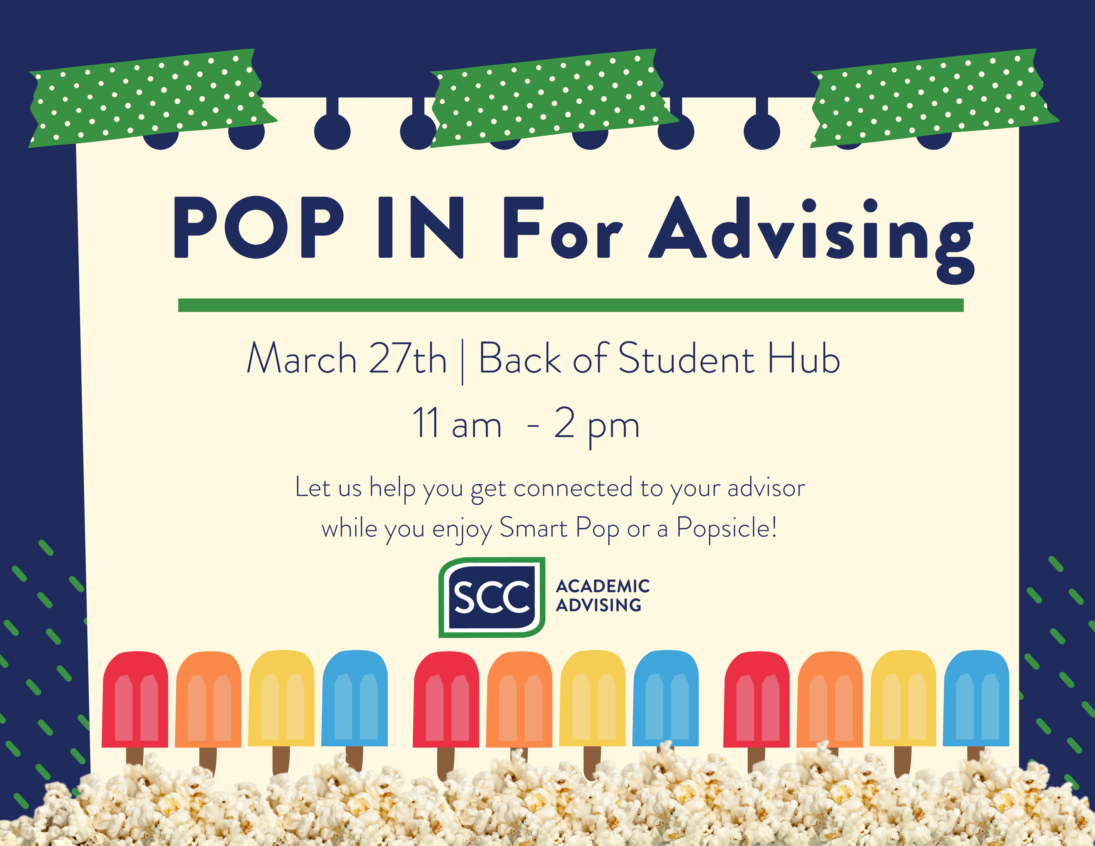 Spartanburg Community College - Pop In for Advising