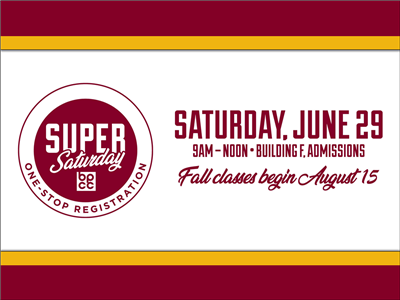 BPCC Events Calendar - Super Saturday