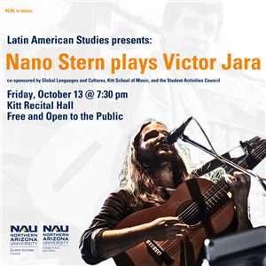 NAU Events - Nano Stern plays Victor Jara