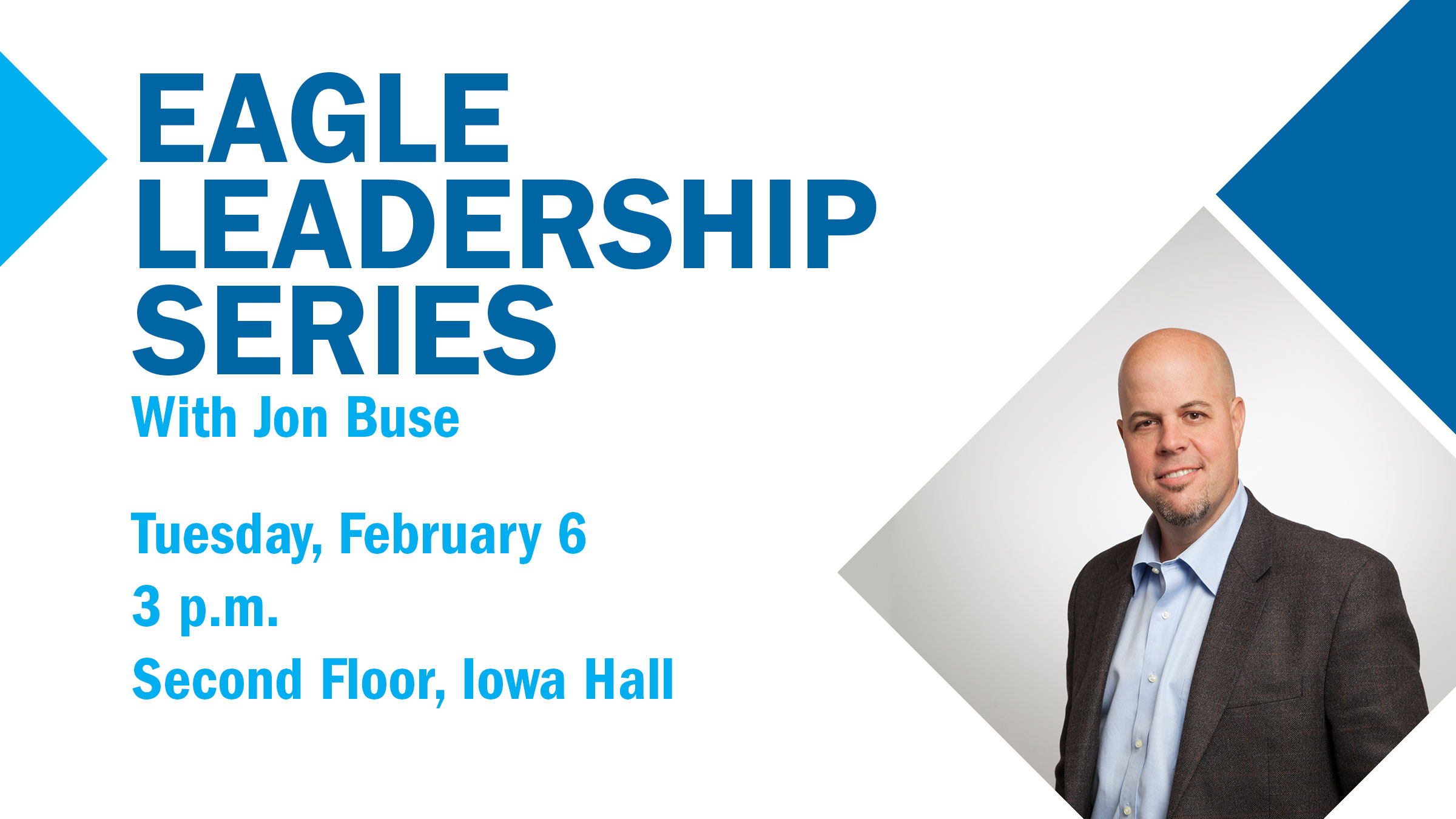 Kirkwood Events - Eagle Leadership Series: Jon Buse