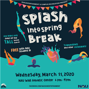 NAU Events - Splash Into Spring Break Pool Party