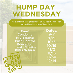 Student Health & Counseling - Hump Day Wednesday for Students