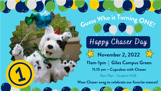 Spartanburg Community College - Happy Chaser Day!