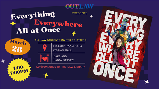 UB Events Calendar - OUTLaw: Movie Night – "Everything Everywhere All at Once"