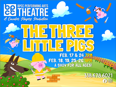 BPCC Events Calendar - BPCC Theatre Presents The Three Little Pigs ...