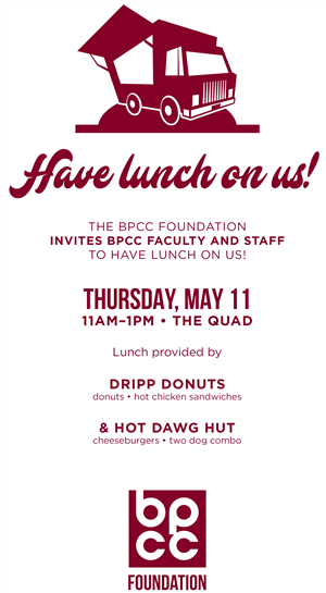 BPCC Events Calendar - End-of-Year Faculty & Staff Lunch