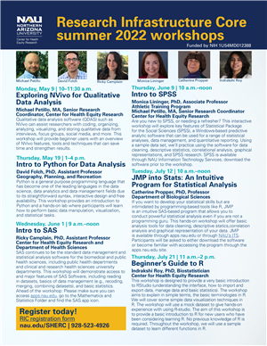 NAU Events - RIC Workshop: Introduction to Python for Data Analysis