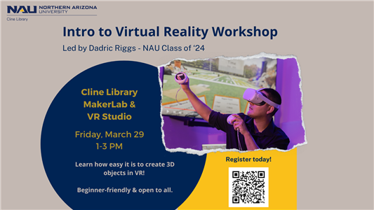 NAU Events - Intro to Virtual Reality Workshop