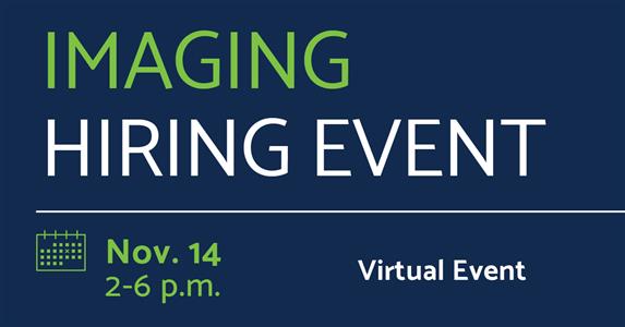 Community Calendar - Imaging Tech Virtual Hiring Event