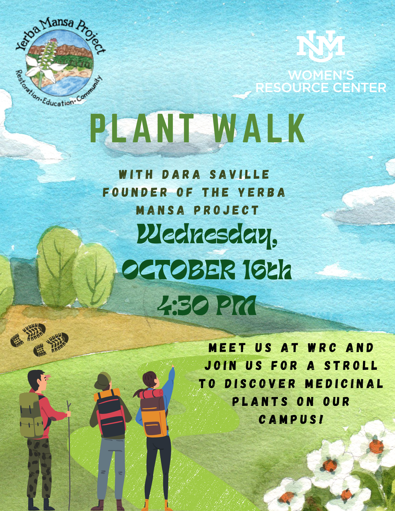 UNM Events Calendar - Plant walk