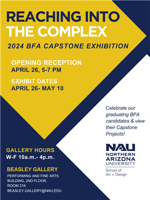 NAU Events - 2024 BFA Capstone Exhibition Opening