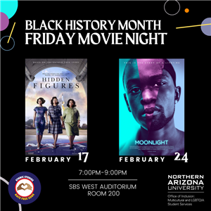 NAU Events - Friday Night Black History Month Movie Night: Hidden Figures