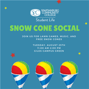 Spartanburg Community College - Snow Cone Social