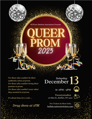 UB Events Calendar - OUTLAW: Queer Prom