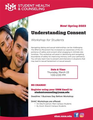 Student Health & Counseling - Understanding Consent Workshop for ...