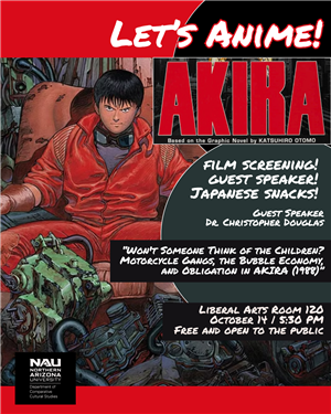 NAU Events - Let's Anime! Akira!