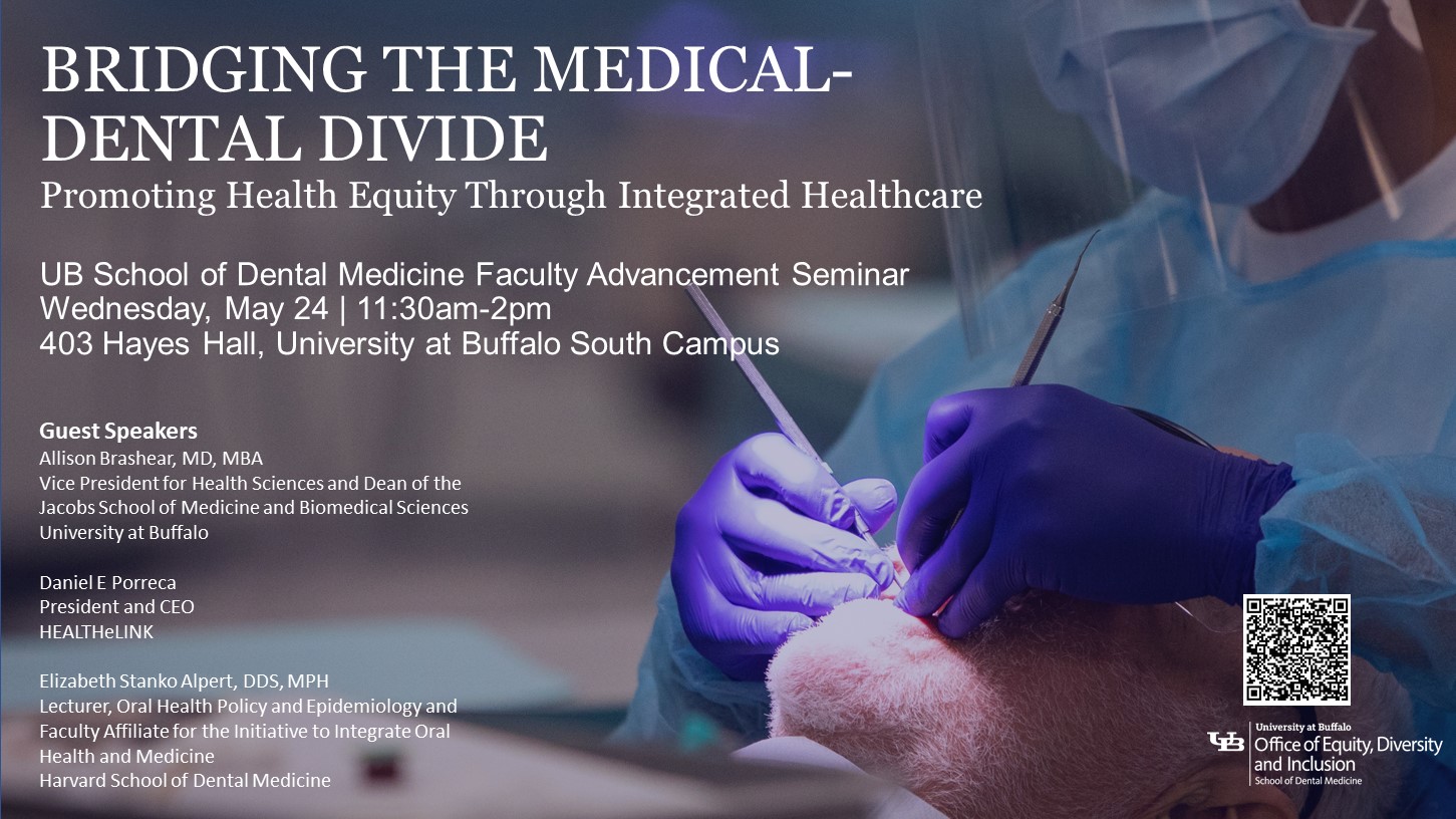 UB Events Calendar - Bridging the Medical-Dental Divide: Promoting ...