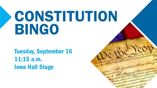 Kirkwood Events - Constitution Bingo