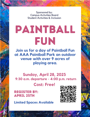 SUNY Jefferson Calendar - Paintball Trip