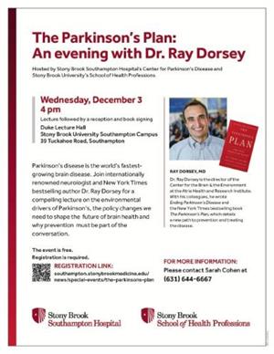 Stony Brook University - Lecture: "The Parkinson's Plan: An Evening ...