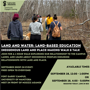 Indigenous - Land and Water: Land-Based Education Walk & Talk